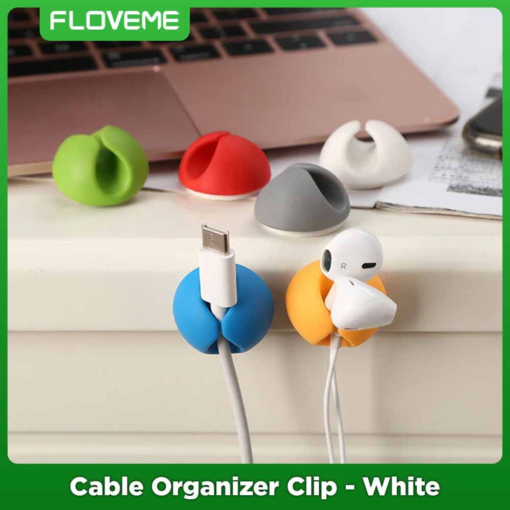 Floveme Cable Clip Self Adhesive Cable Organizer Tools Holder Wire ...