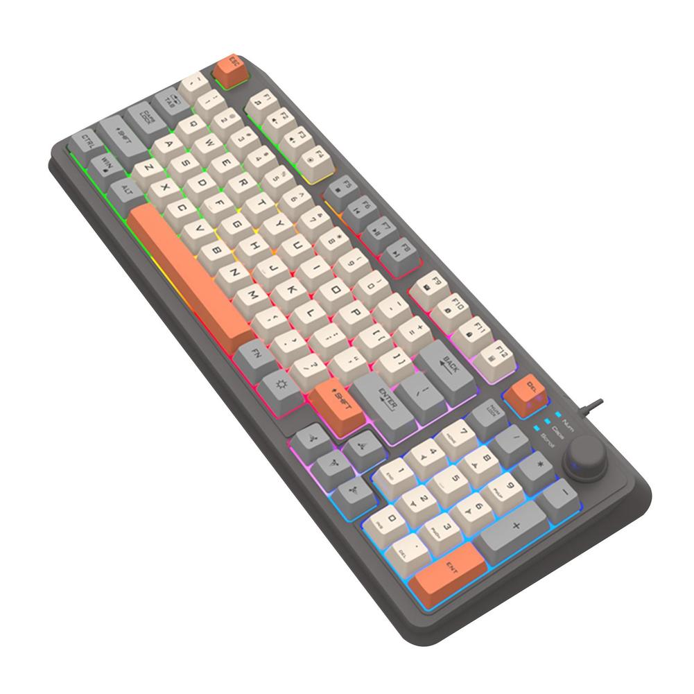 K82 Mechanical Keyboard Wired Compact PC Keyboard With Number Pad 94 ...