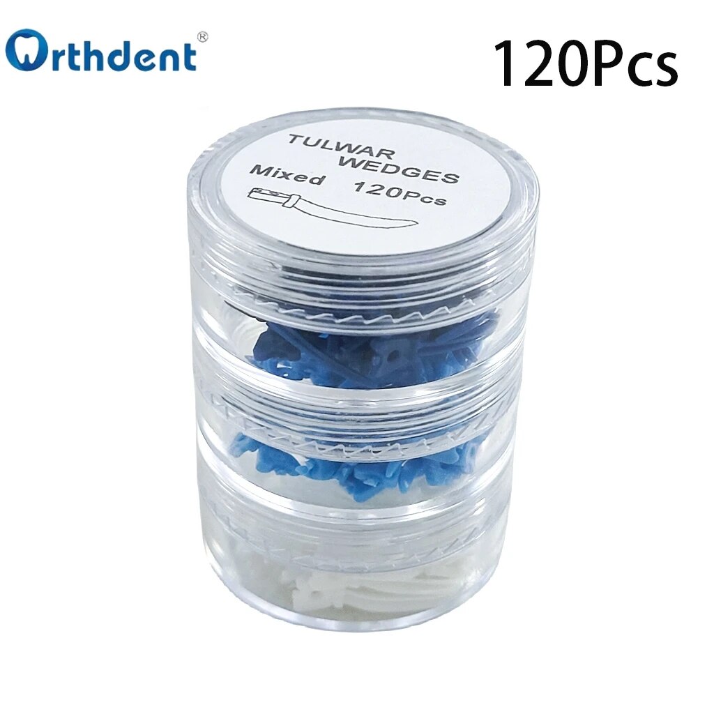 120Pcs Dental Tulwar Wedges Refill Wedge For Sectional Matrix System ...