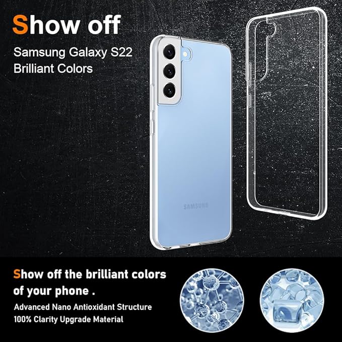 Samsung Galaxy 522 Soft TPU Back Case – Flexible, Transparent ...