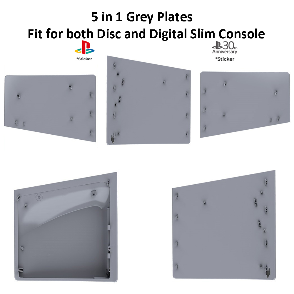 Limited Edition Grey Custom Replacement Faceplates with Logo Skin 30th ...