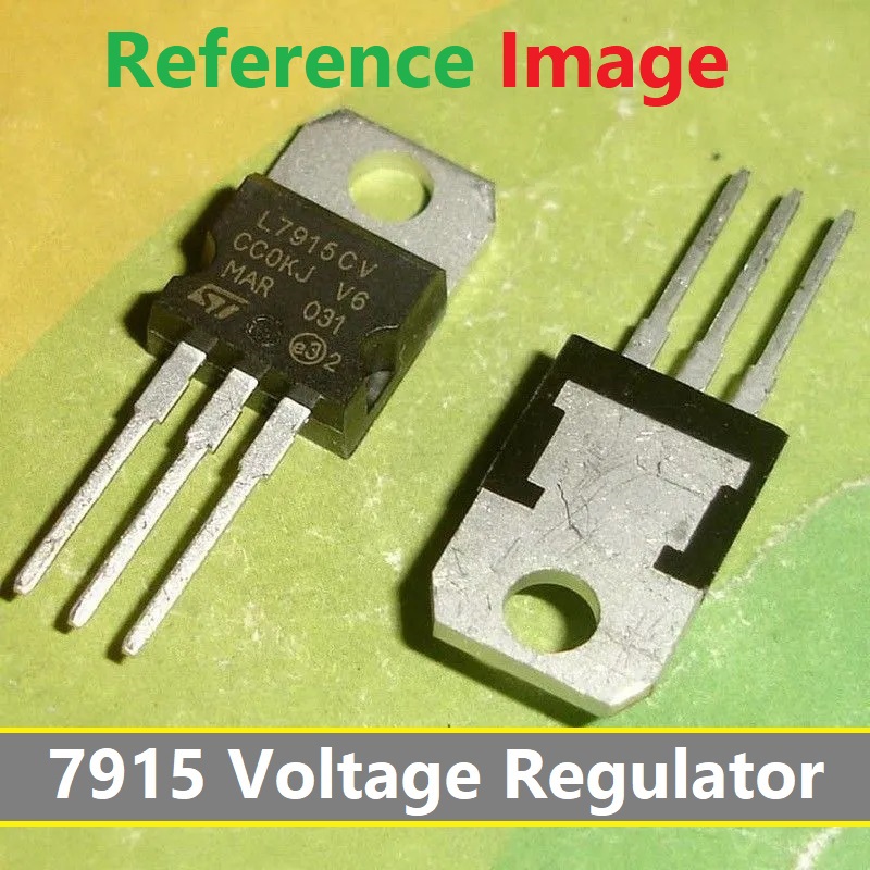 A CLASS LM7915 IC Voltage Regulator IC 15V 1.5A 3 Pin Leads TO-220 ...