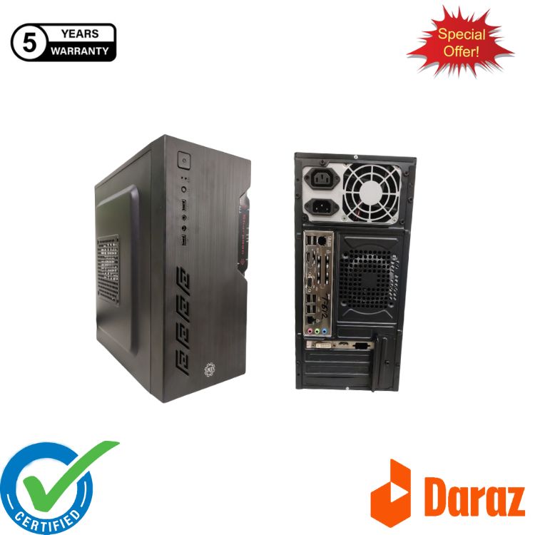 Intel Dual Core, 8Gb Ram, 1000Gb Hdd, Built-In Graphics, 19" Monitor ...