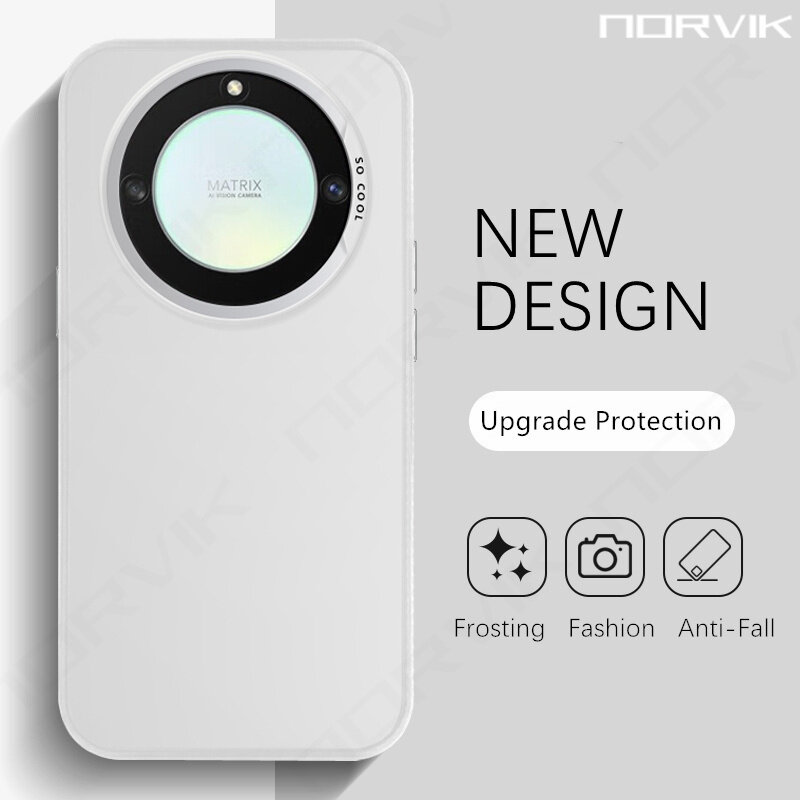NORVIK Phone Case For Honor X9a 5G/X9b 5G X9c 5G Metallic Aurora Skin ...