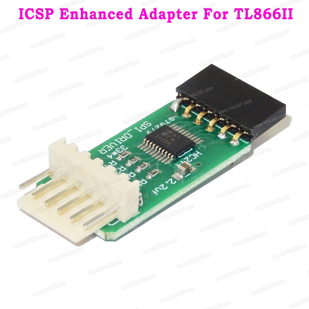 【happy one】SPI Driver ICSP Enhanced Adapter Board for Minipro TL866II ...