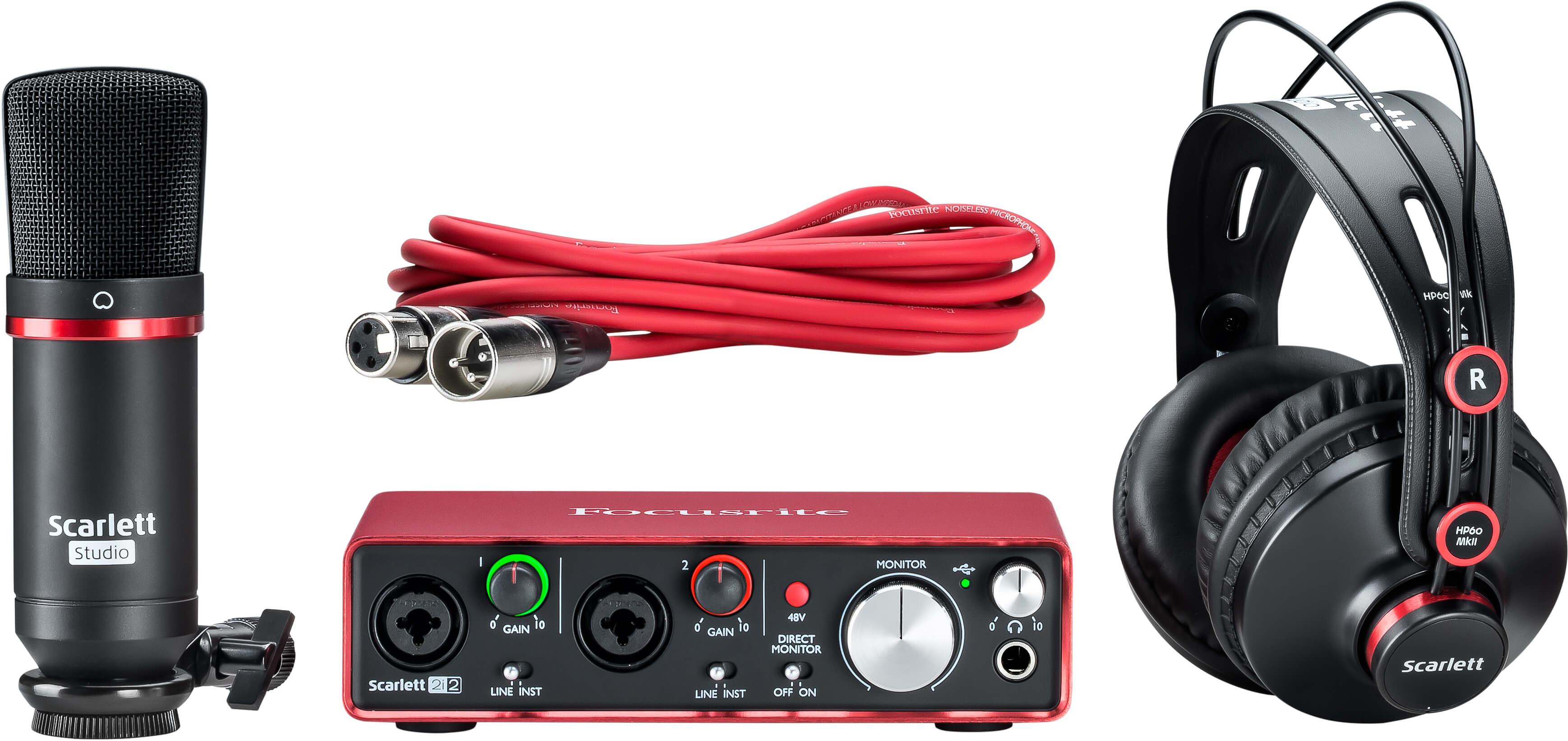 Scarlett Solo Studio Pro Recordings Setup | Daraz.com.bd