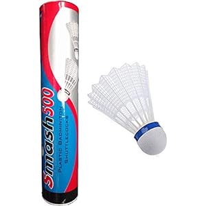 10 Pice White Techno Smash 500 Nylon Badminton Shuttercock | Daraz.com.bd