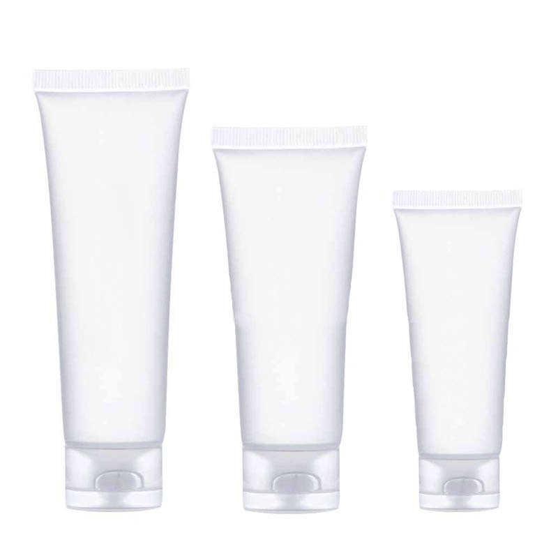 5PCS Empty Clear Tube Cosmetic Cream Lotion Containers 20/30/50/100ml ...