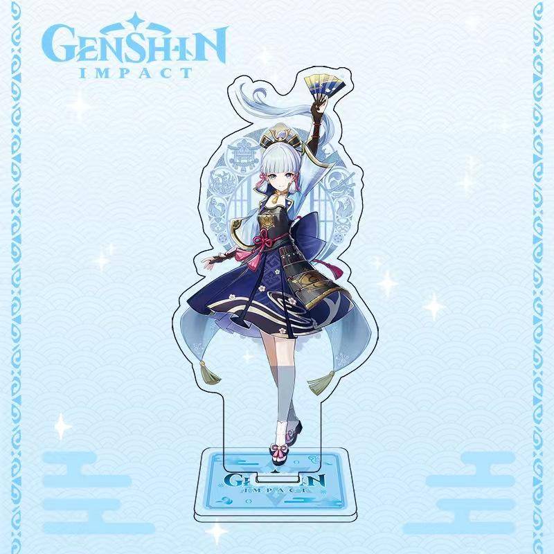 21 Styles Game Genshin Impact Desk Plate Models Focalors Furina Raiden ...
