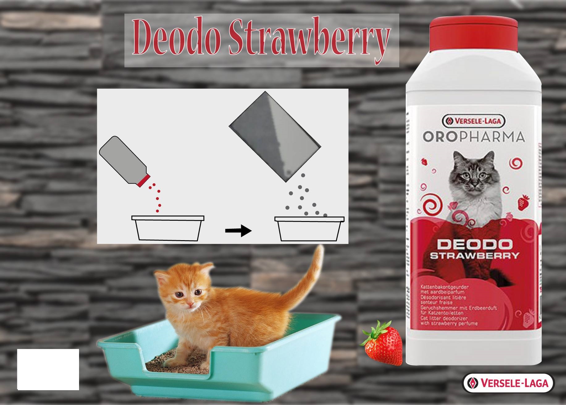 Deodo স্ট্রবেরি ক্যাট লিটার ট্রে ডিওডোরেন্ট | Daraz.com.bd