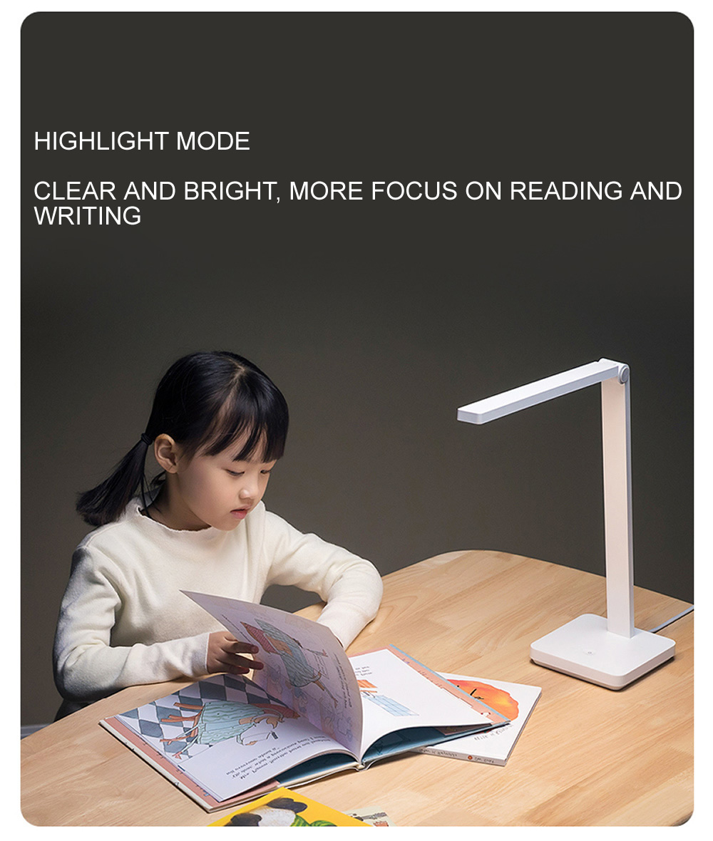Xiaomi Mijia Table Lamp Lite With Adjustable LED Light - White - PowerMall
