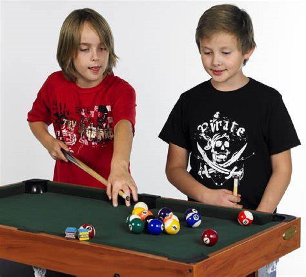 Mini TABLETOP POOL Game Billiard Table Set Children's Play Sports Toy ...