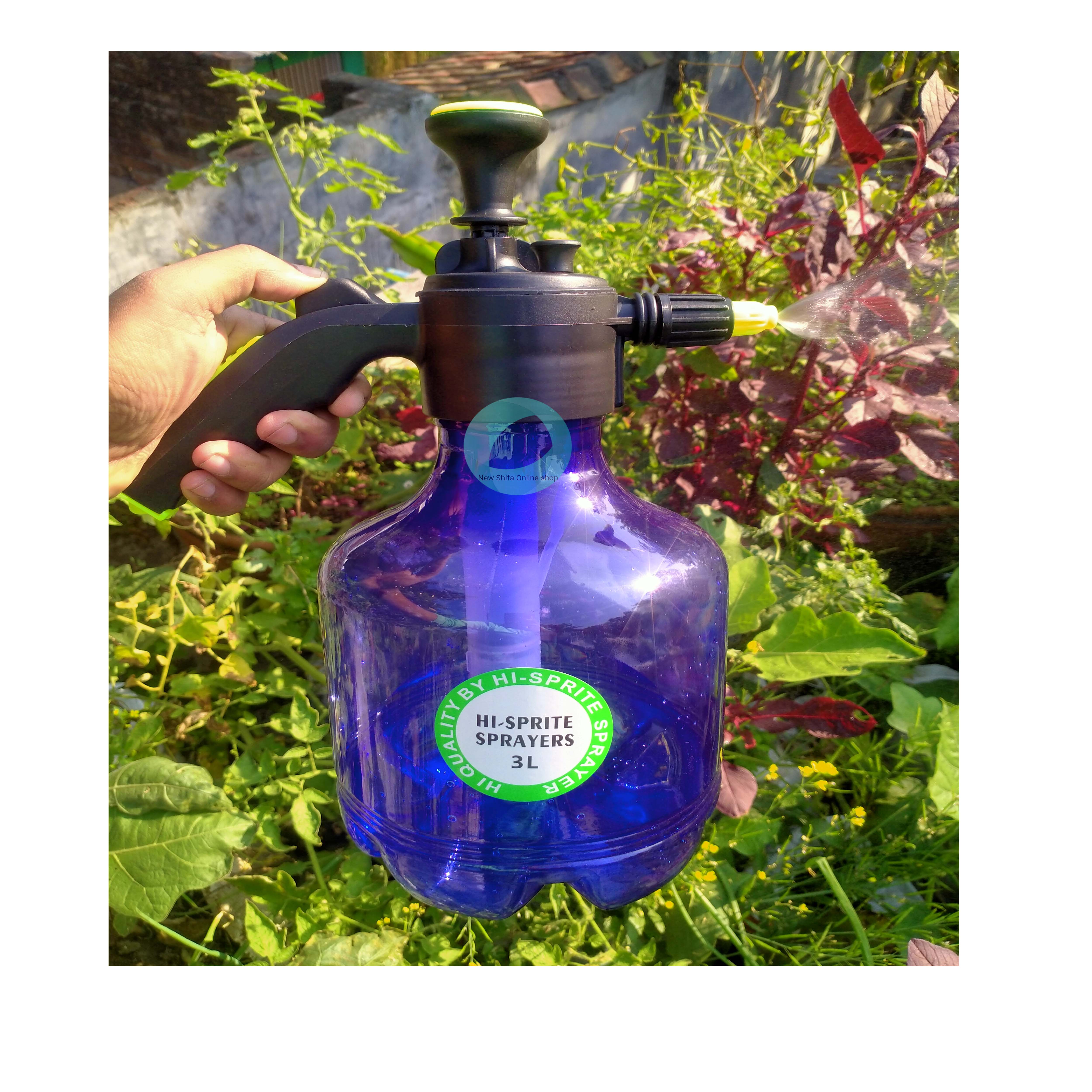 3L High Pressure Watering Can Spray Bottle Water Sprayer Air Pressure ...