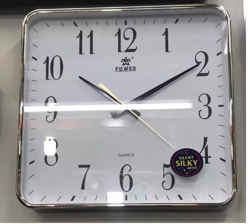 Wall Clock Living Room Muted Creative Bedroom Clock | Daraz.com.bd