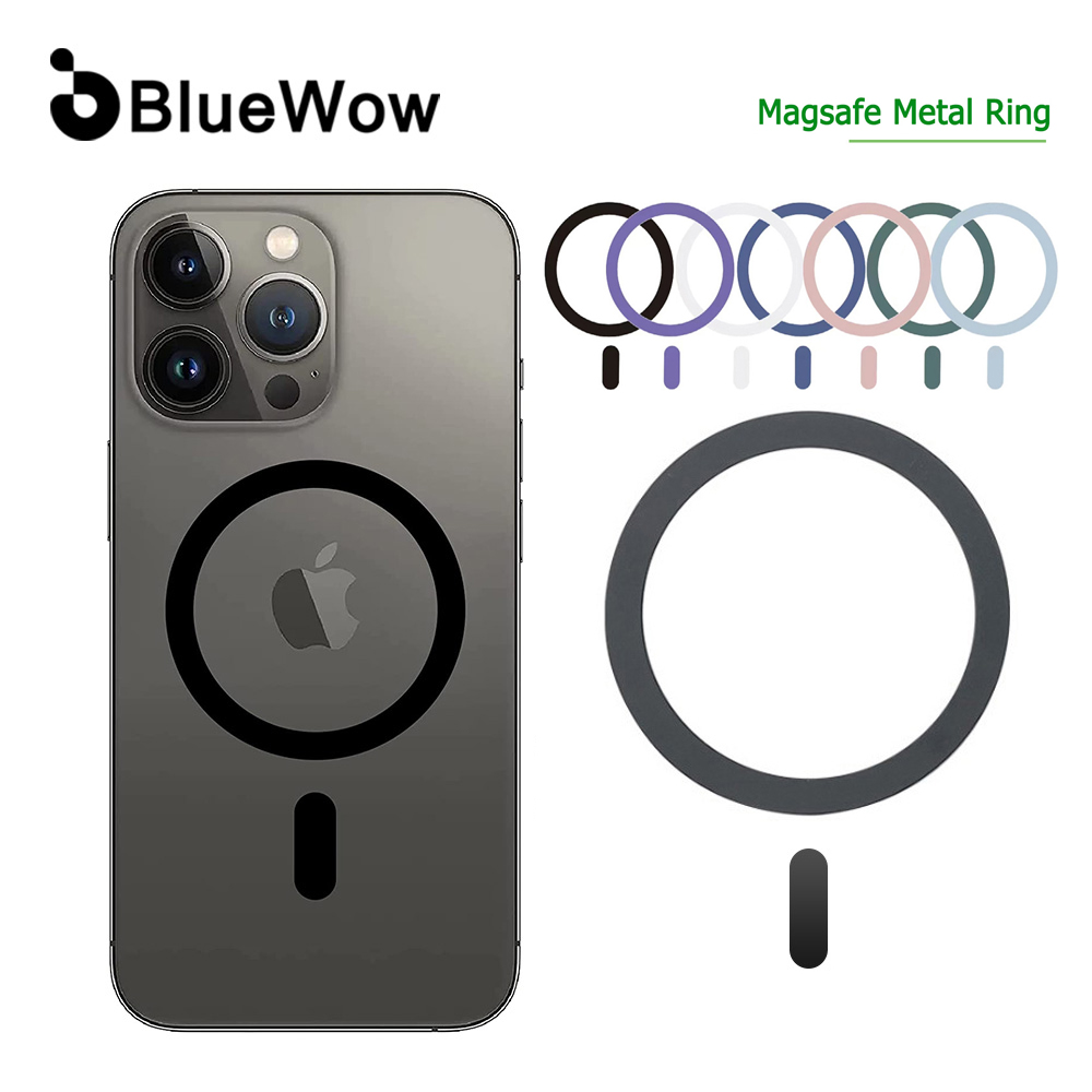 [Magsafe ring] BlueWow Adhesive Metal Ring Sticker for Magsafe Wireless ...