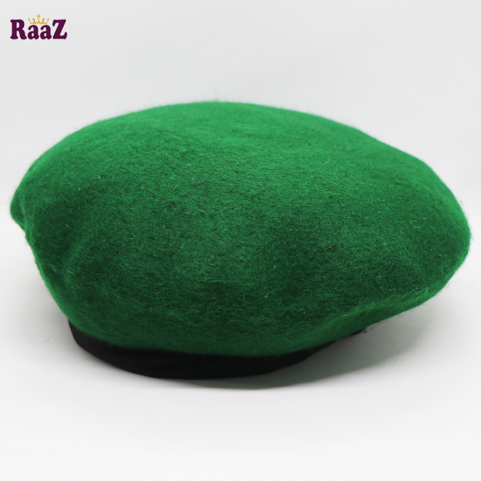 Green Solid Color Che Guevara Military Beret Cap (Free Size) | Daraz.com.bd