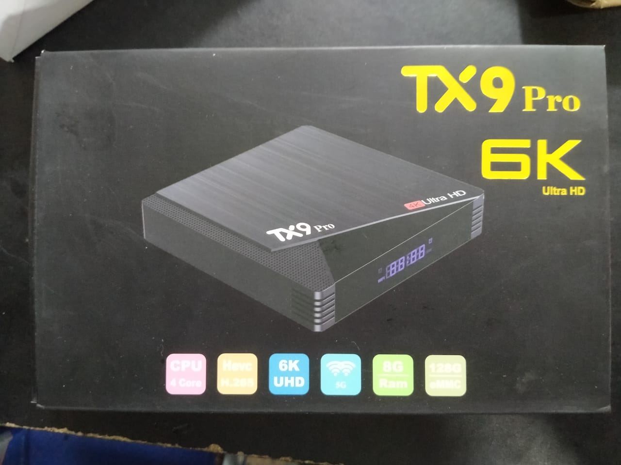 TX9 PRO TV Box 6K 8GB RAM 128GB Rom Android TV Box With 5GHz Dual Band ...