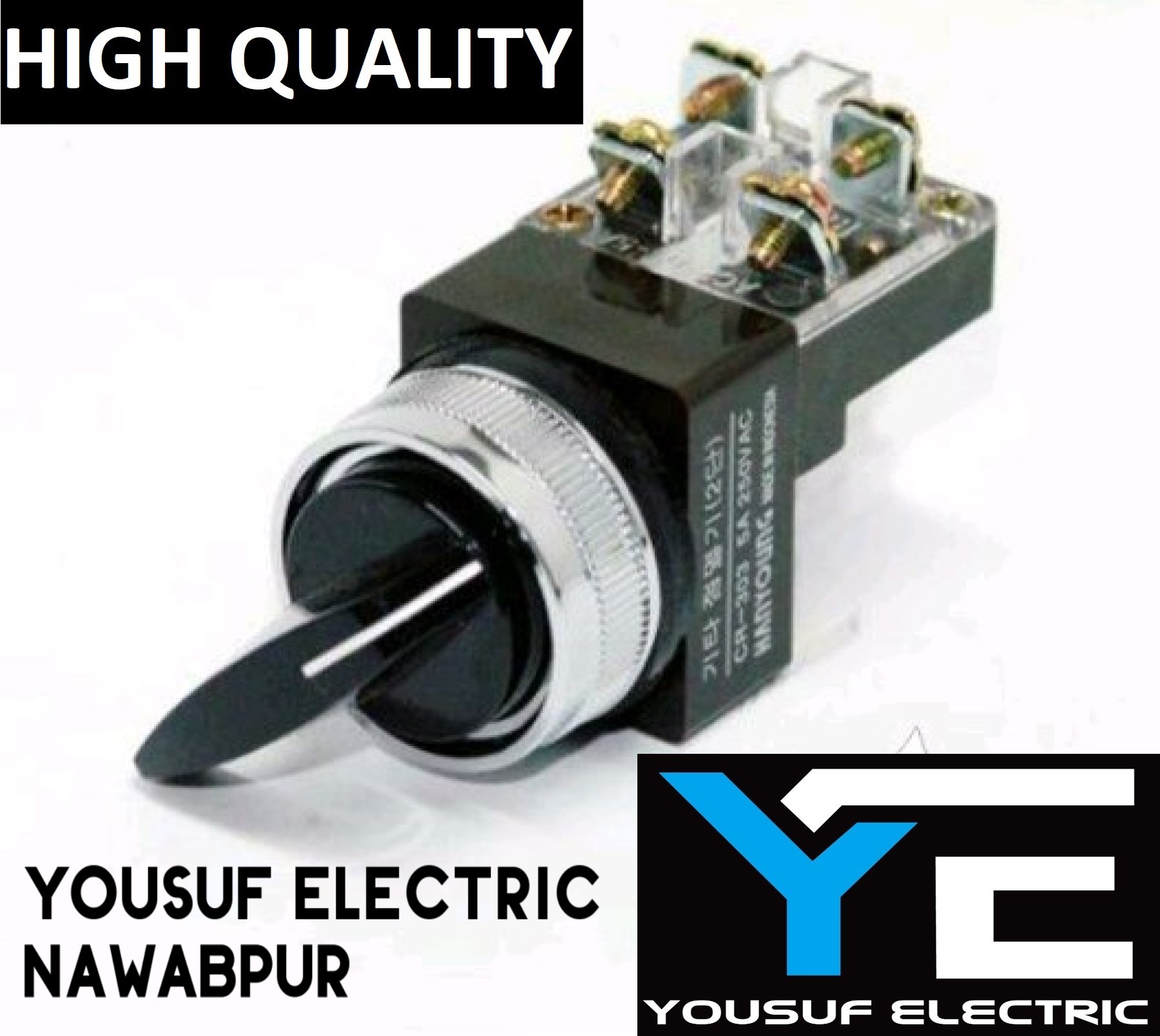 Selector switch on off rotary 5A To 10A switch VAC250 Hanyoung two ...