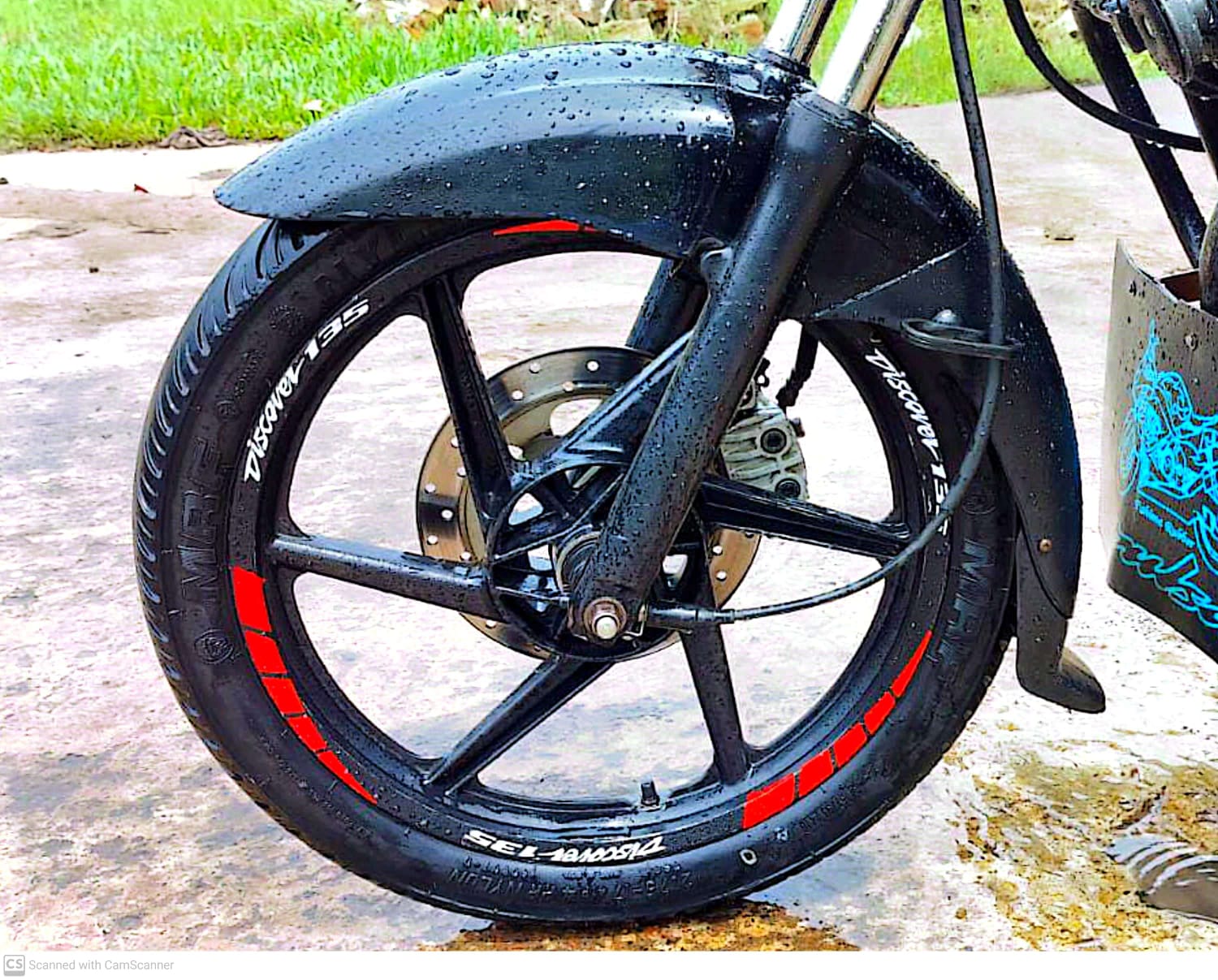 Wheel Rim Stickers | Discover Rim sticker Malti colour | Bike full set ...