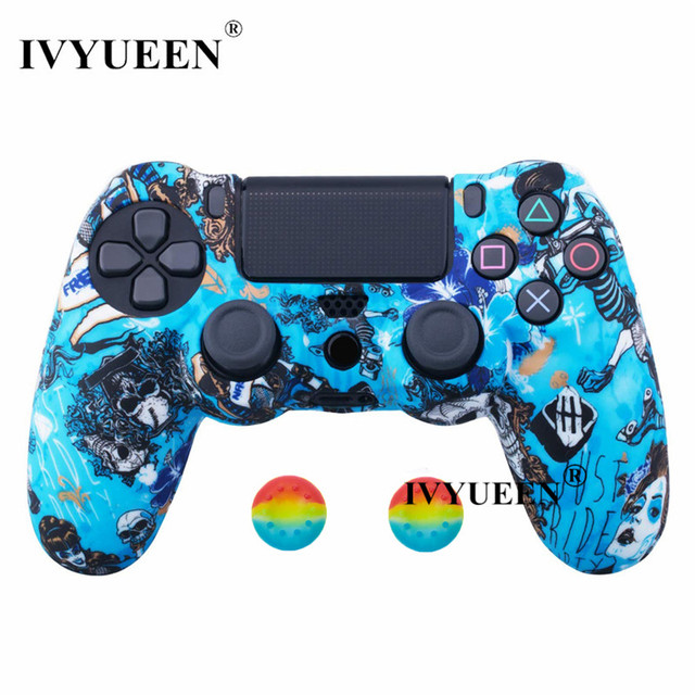 IVYUEEN 25 Colors Silicone Camo Protective Skin Case For Sony Dualshock ...