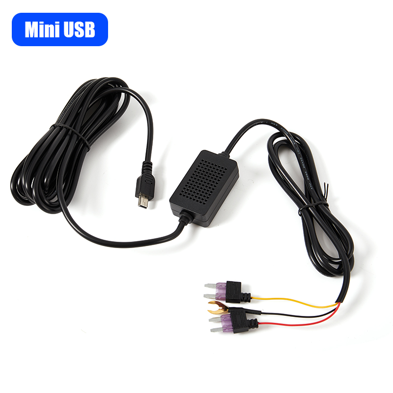 Mini Micro USB Car Dash Camera Cam Hard Wire DVR Hardwire Kit for ...