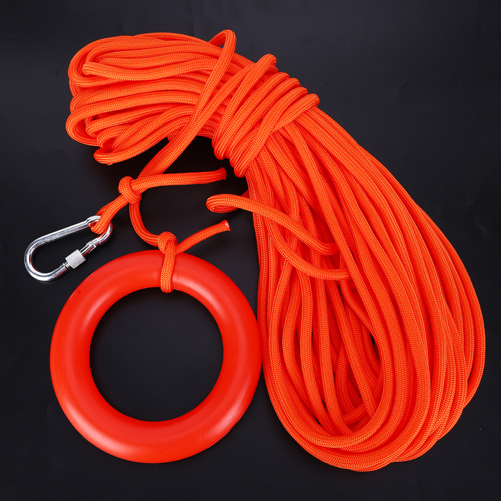 Floating Lifesaving Rope 8mm Nylon Wire Snorkeling Safety Boat Diving ...
