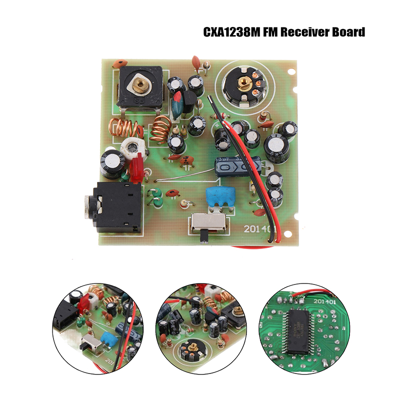 CXA1238M FM Receiver Board Radio Continuously Adjustable With Squelch ...