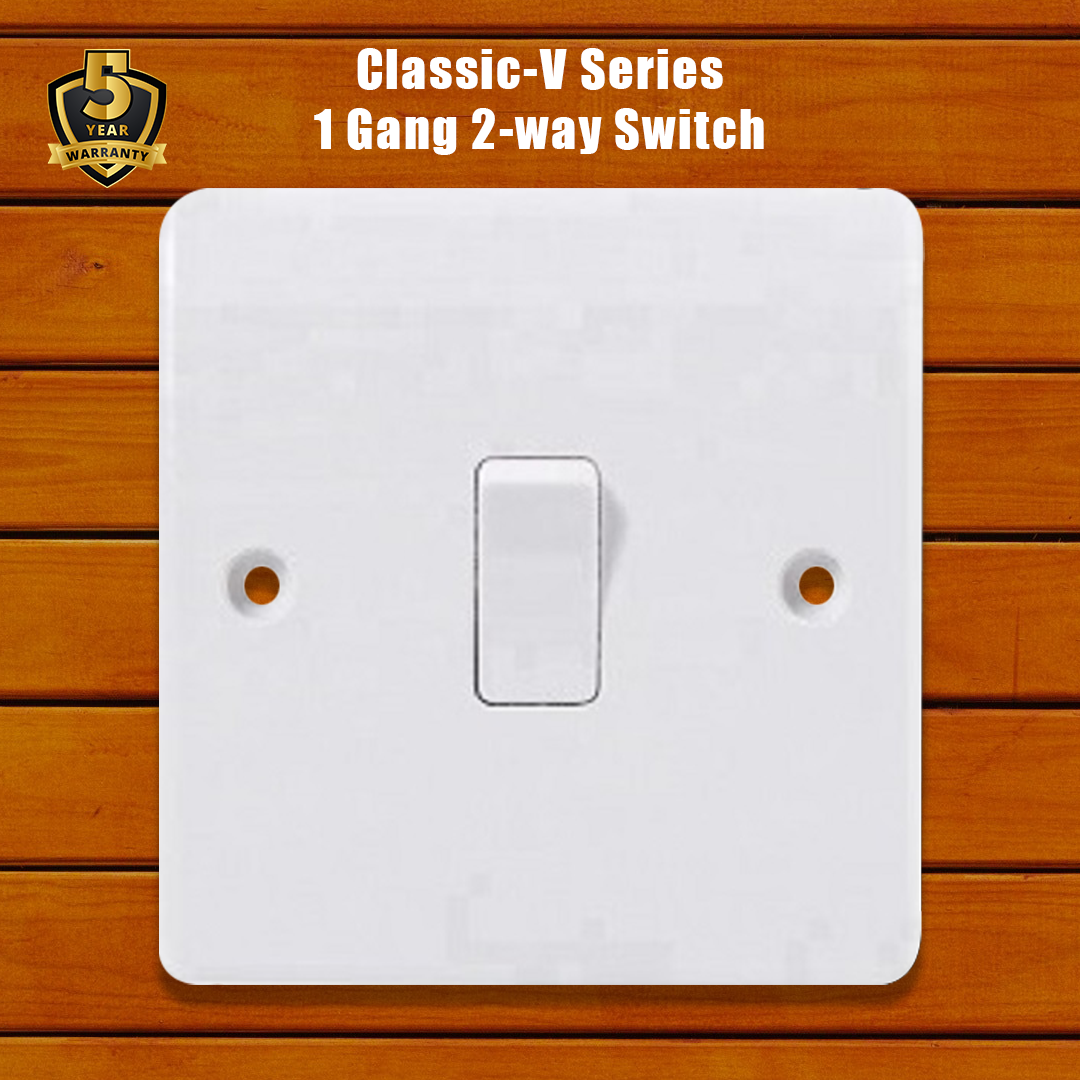 VGT- 1 gang 2 way switch (Classic-V series) | Daraz.com.bd