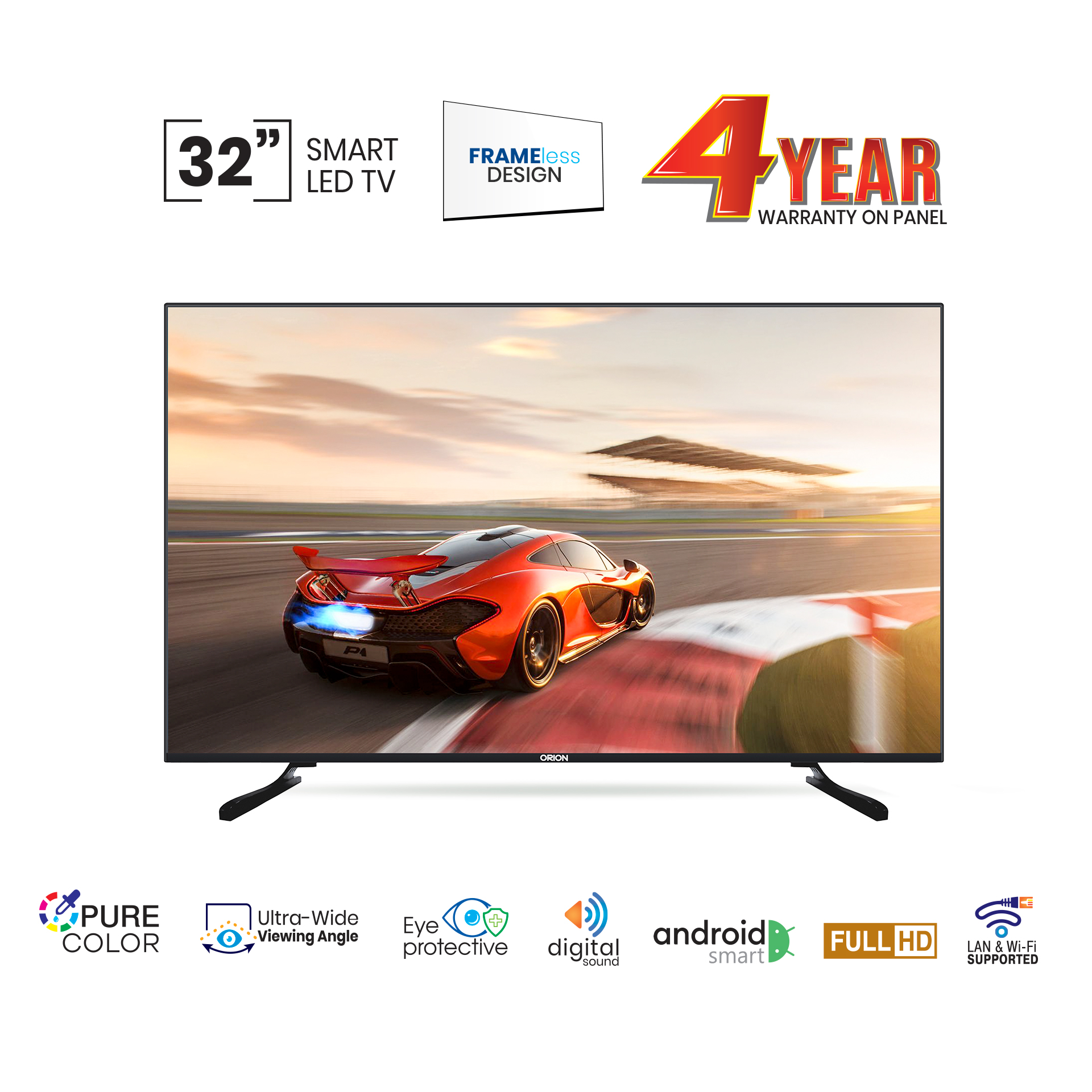 ORION LED TV I 32 inches SMART LED TV I Model: OD32-AE1S | Daraz.com.bd