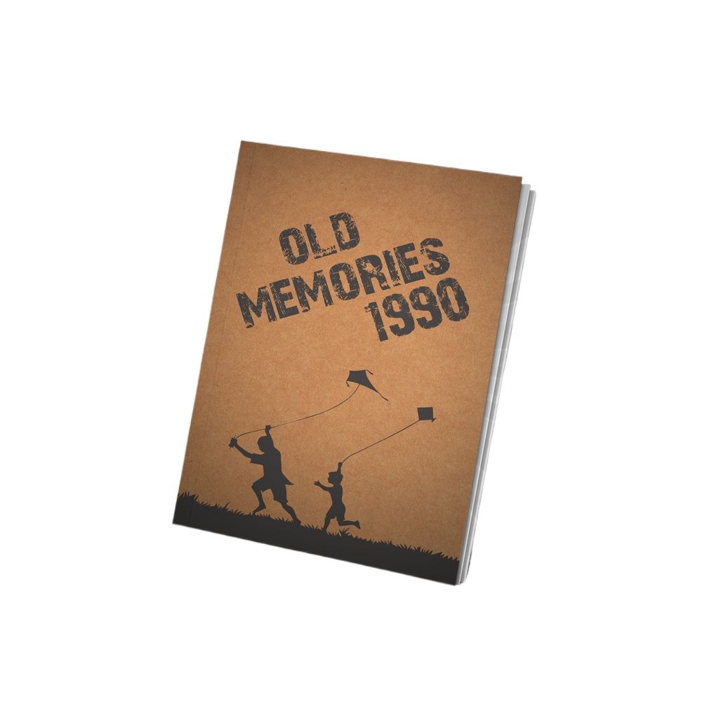 Papertree Old Memories 1990 Vintage cover Notebooks Drwaing Sketch pad ...