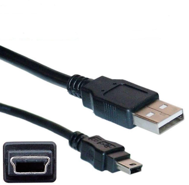 Dslr Usb 20-Male To Mini-B Male Cable Camera - Canon - Only For 15M ...