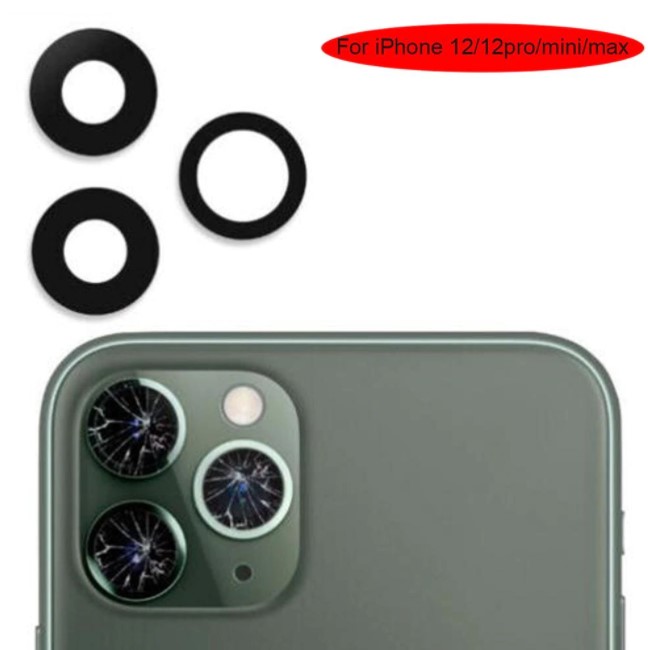 for iPhone 12 Pro Camera Main Glass Replacement Glass Slide, Glass ...