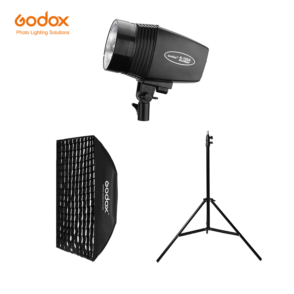 Godox K-150A 150Ws Photography Studio Flash Strobe Light + 50 x 70cm ...