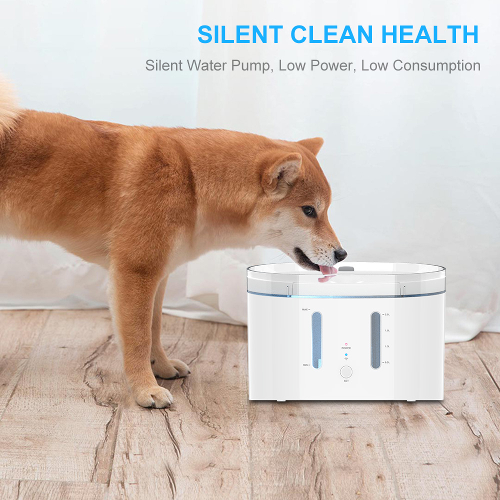Wireless Pet Automatic Water Dispenser Pet Water Fountain Cat / Dog ...