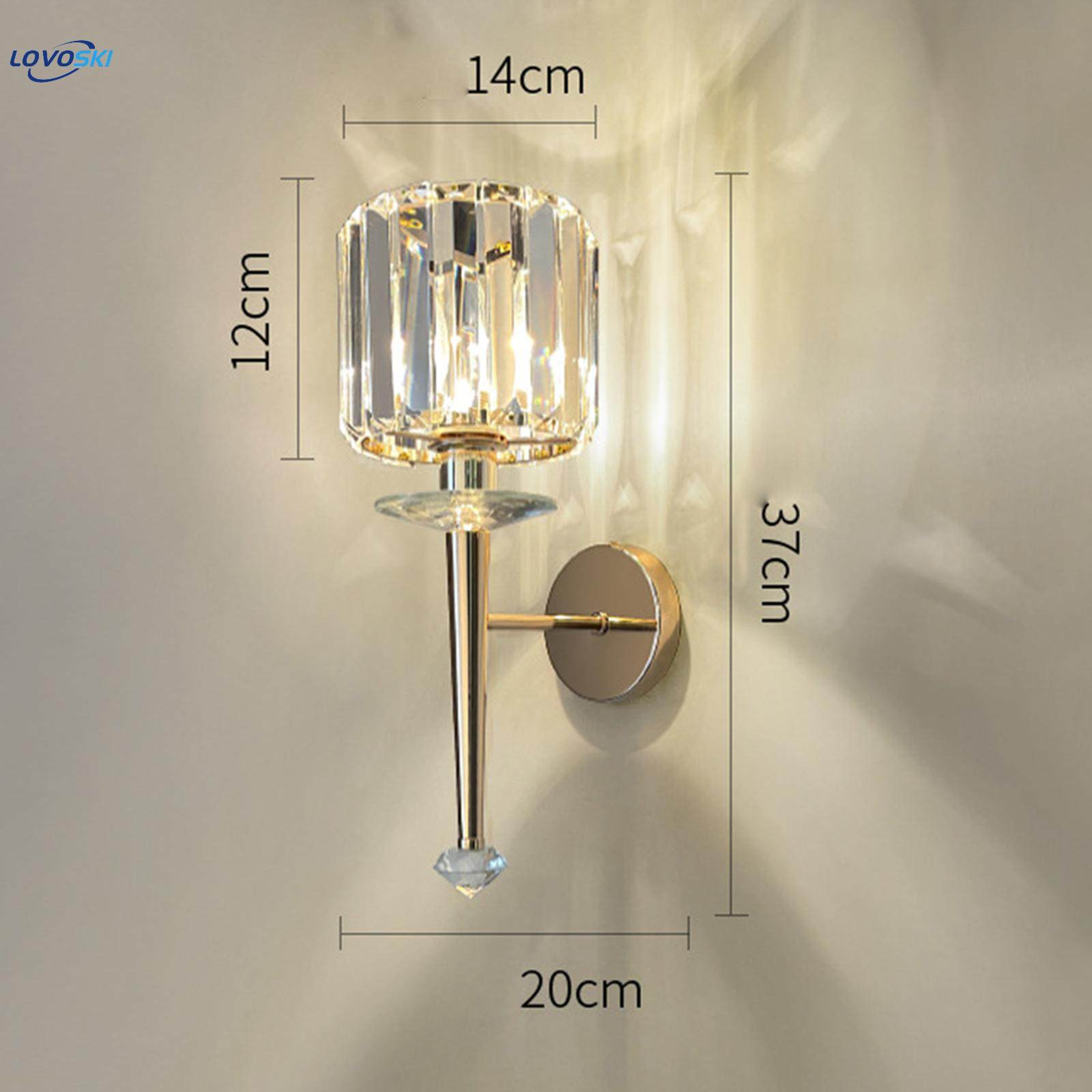 Wall Sconce Light (E14 Socket) Wall Mount Lamp for Loft Hallway Office ...