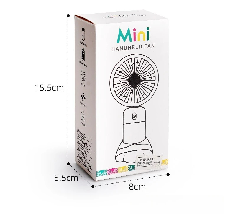 New USB Cartoon Fruit Mini Handheld Small Fan for Kids Portable Silent ...