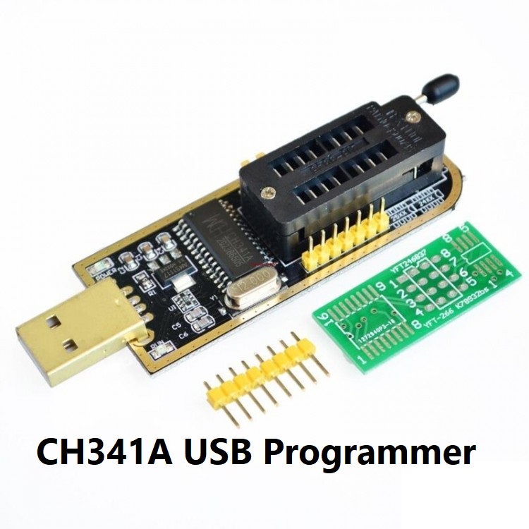 CH341A USB Programmer CH341A EEPROM Programmer 24 25 Series EEPROM Flash BIOS USB Programmer ...