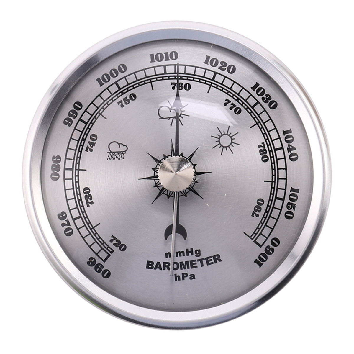 for Home Pressure Gauge Weather Station Metal Wall Hanging Barometer ...