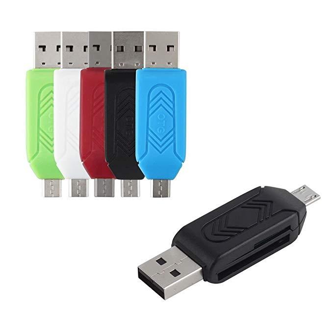 OTG Memory Card Reader for Android, PC, Laptop USB 2.0