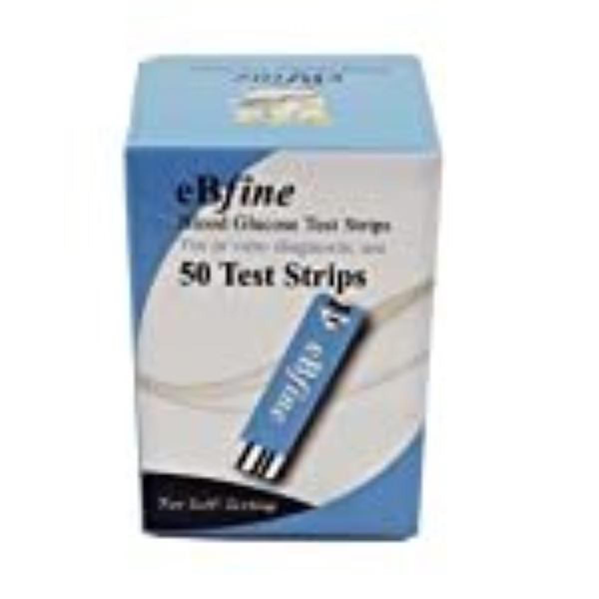 eBfine Blood Glucose Monitoring & Testing (50 test strips) | Daraz.com.bd