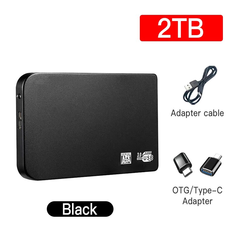 New Original external hard drive 1TB 2TB SSD Large-Capacity Hard disk ...