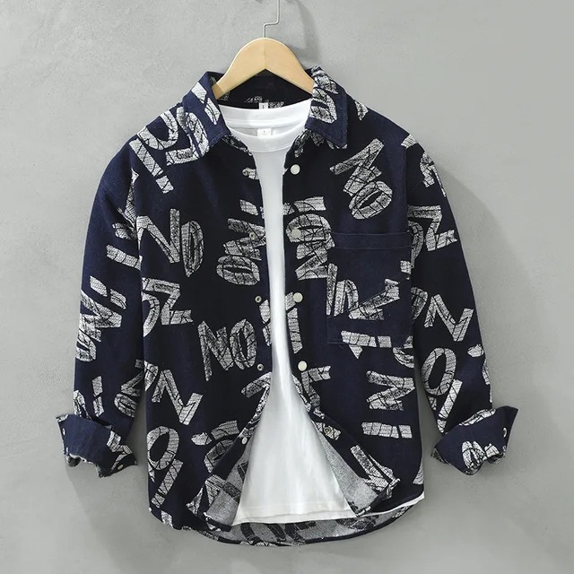 Premium Quality Long Sleeve Design Shirt For men's | Daraz.com.bd