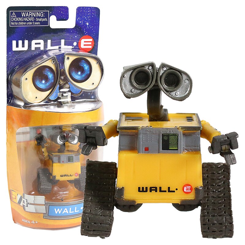 Cartoon Movie Wall E Robot Wall-E / EVA PVC Action Figure Model Doll ...