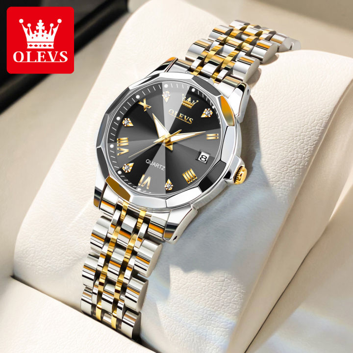 Olevs Stylish & Fashionable 9931 Elegant Mirror Quartz Ladies Watch