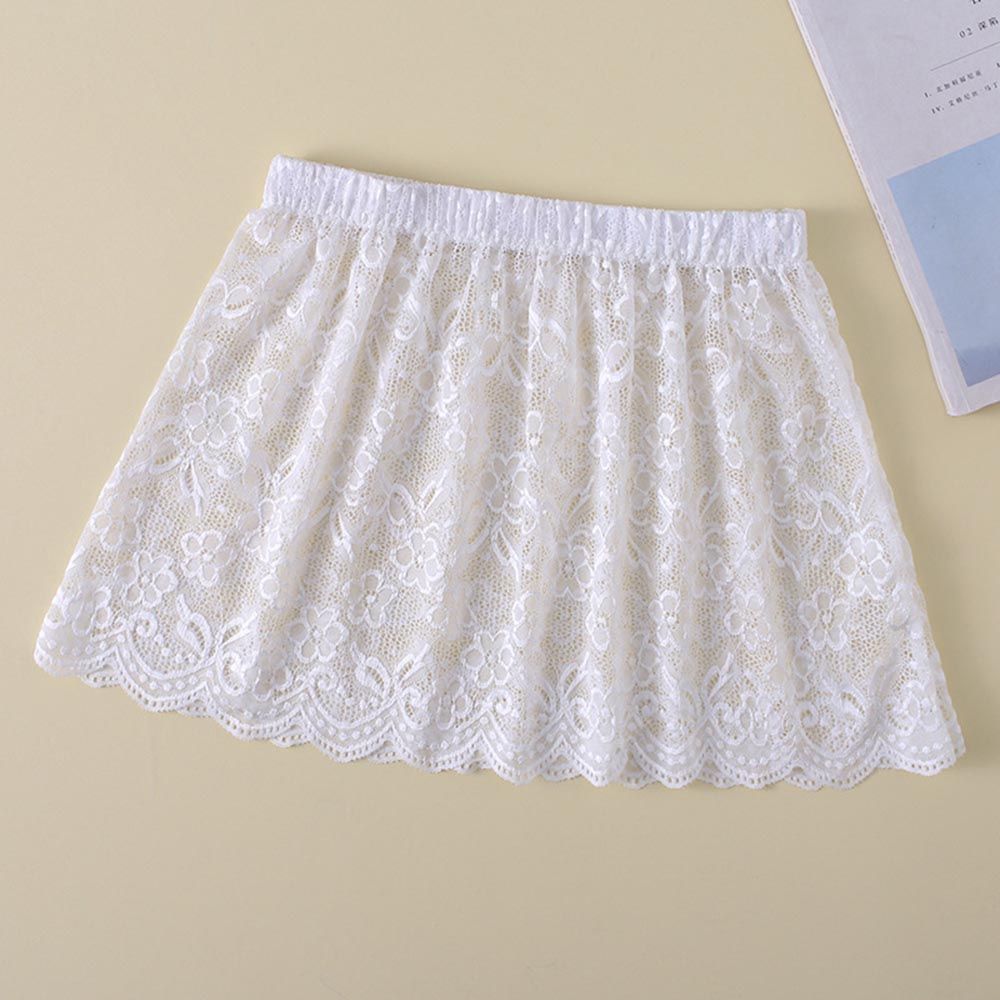 Flexible Extenders Hemline Shirt Hem Mini Skirt Women Slips Lace Shirt ...