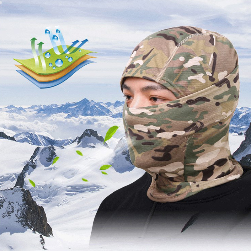 Balaclava Full Face Scarf Cycling Full Face Cover Neck Head Tactical ...