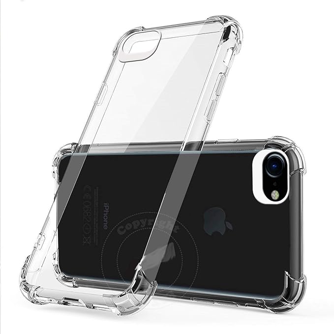 Iphone 7 Transparent Tpu Case – Slim, Flexible, Shockproof Cover With ...