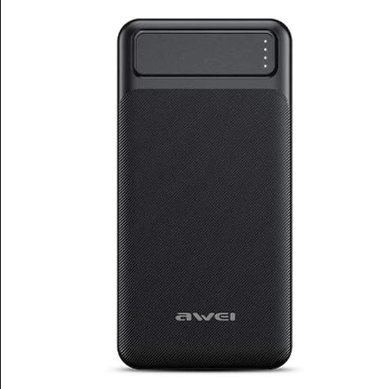 Awei P6K 20000Mah Fast Charging Dual Usb Port Powerbank Micro Usb And ...