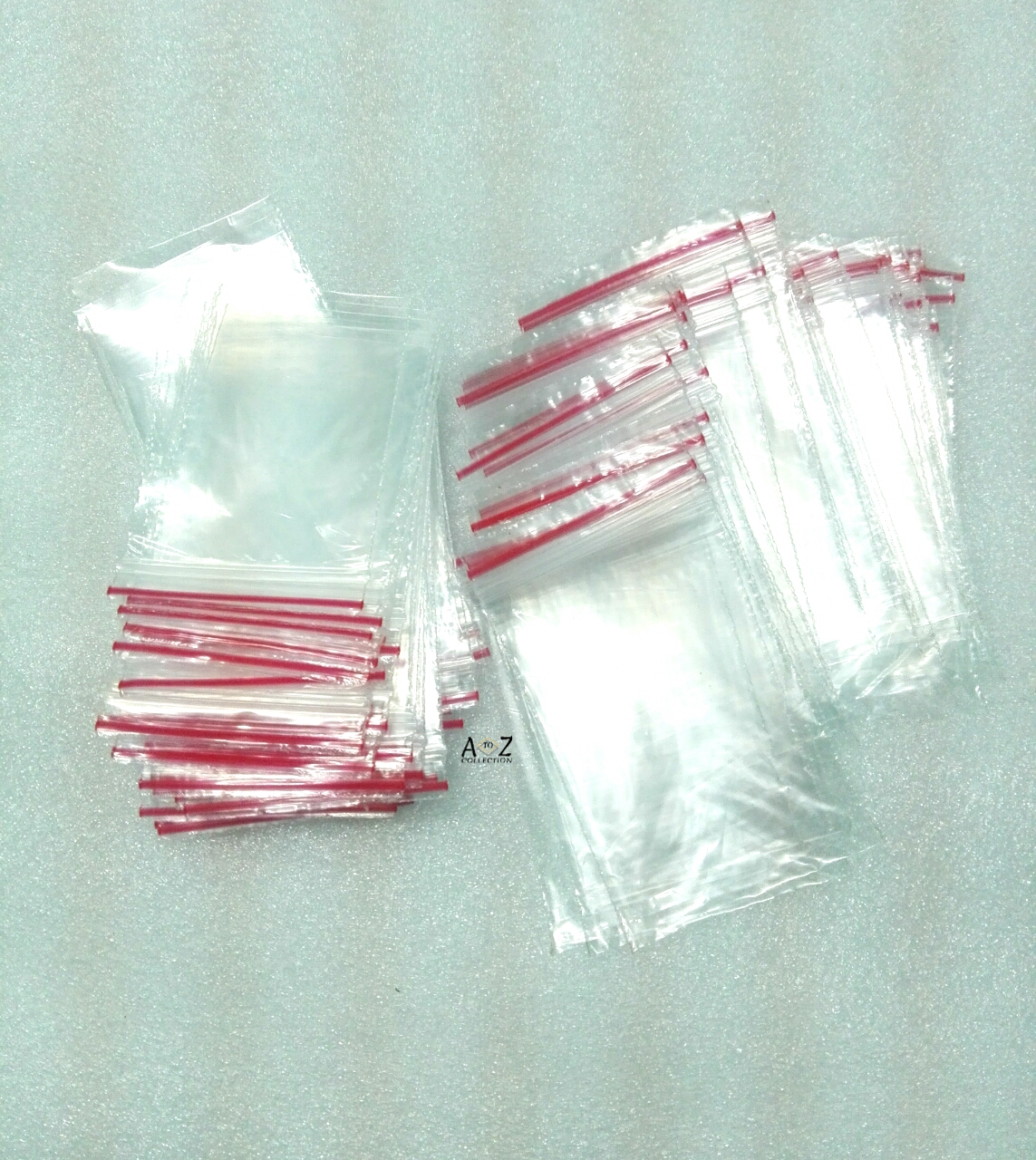 Zipper Poly Bag (3" X 4")- 200 Pcs | Daraz.com.bd