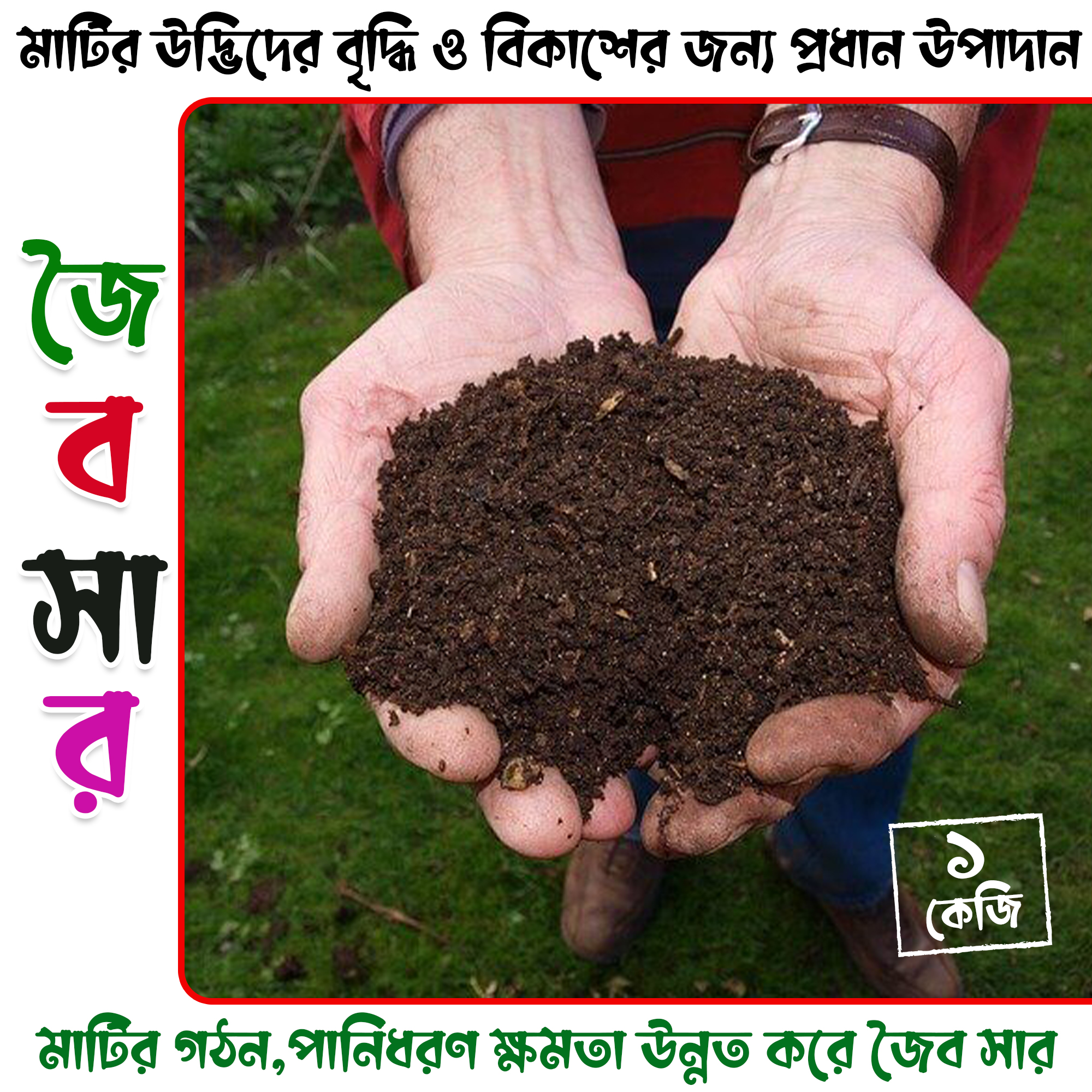 High Quality Organic fertilizer 1 KG fertilizer joibo sar (Intack ...